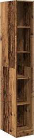 Šatní skříň old wood 30 x 50 x 200 cm kompozitní dřevo 3307709