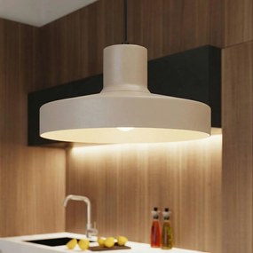 Sollux Lighting Závěsné svítidlo BILO šedobéžové