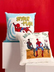 Sinsay - Bavlněné povlaky na polštáře Spider-Man 2 pack - vícebarevná