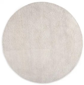 Row circular rug šedá Northern