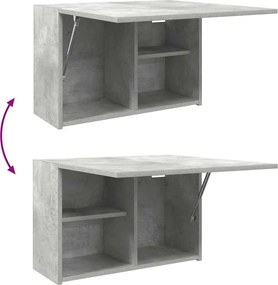 vidaXL Koupelnová nástěnná skříňka 60 x 25 x 40 cm kompozit [860070] Barva: Staré dřevo