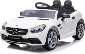 LEAN CARS Elektrické autíčko Mercedes SLC 300 LED MP3 bílé