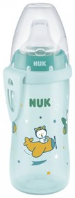 NUK Active Cup láhev 300 ml silikonové pítko, 12 m+ Zelená