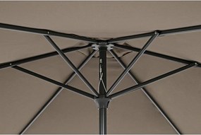 Taupe slunečník ø 270 cm Kalife – Bizzotto