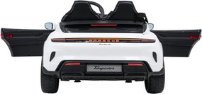 Elektrické autíčko Porsche Taycan Turbo S bílé