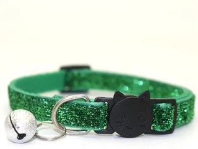 Designový obojek pro kočky a malé psy Barva: zelená