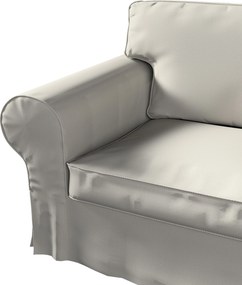 Potah na pohovku IKEA Ektorp 2-místná s lenoškou barva šedá látka pletený vzor