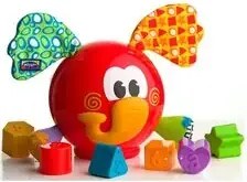 Playgro - Vkládací slon s tvary / od 6 měsíců