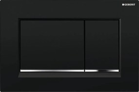 Geberit Sigma30 ovládací tlačítko plast černá lesk 115.883.KM.1