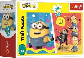 TREFL Puzzle Mimoni: Dobrá parta / 54 dílků / 20 x 13 cm