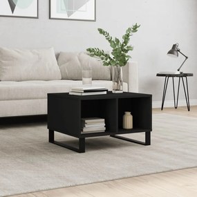 vidaXL Konferenční stolek 60 x 50 x 36,5 cm kompozitní dřevo [830553] Barva: Bílá