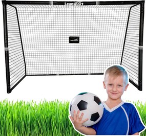 LEAN Sport Přenosná fotbalová branka pro děti kovová 300x200x120cm