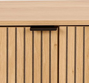 TV stolek Jaipur 176 cm dub přírodní
