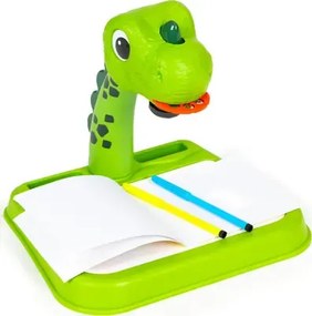 ECOTOYS Kreslicí tabule s projektorem Dinosaurus zelená / 3 tematické