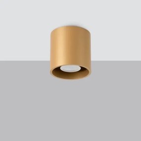 Stropní svítidlo SOLLUX ORBIS 1 zlaté GU10 1x10W bez žárovky SL.1180