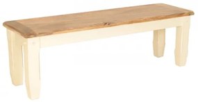 Indický nábytek - Lavice Dhari 140x40 z mangového dřeva