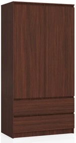 Skříň S 90 cm 2D 2SZ CLP wenge