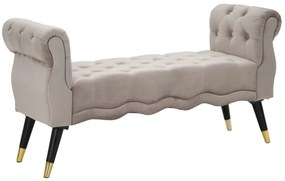 Designová lavice Dandelion 120 cm šedá