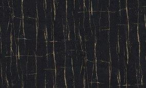 Luxusní černá vliesová tapeta, imitace popraskané omítky, 86051, Valentin Yudashkin 5, Emiliana Parati