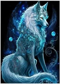 NORIMPEX Diamantové malování Magická liška / 30x40 cm