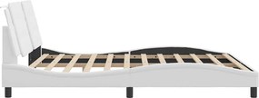 Rám postele bez matrace Zadar bílý 180x200 cm umělá kůže 3208199