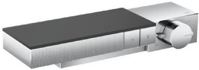 Axor Edge - Baterie pod omítku pro 2 spotřebiče, chrom/diamantový brus 46241000