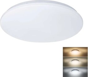 LED stropní světlo Plain nastavitelné - průměr 38 cm, bílá