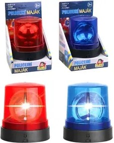 Maják na baterie modro-červený / Hračka / plast / od 3 let