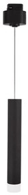 Elegantní závěsné světlo Jazz k liště Buxton - černá, 3000 K, 1,5 W, 730 lm, 120°, 220 mm