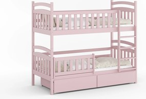 Rkids | Patrová postel Beli 80x200 Růžová
