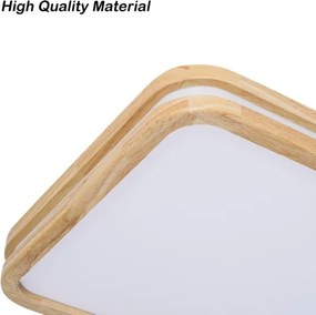 BRILAGI - LED Stmív. svítidlo MOLINA SQUARE LED/54W/230V dub 60x40 cm + DO
