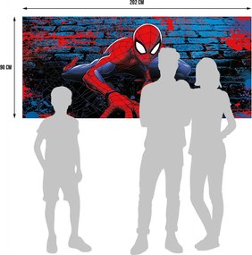 Dětská vliesová fototapeta na zed' Marvel Spider-Man, Disney | 202 x 90 cm | DFTDNH 5399