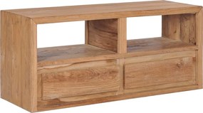 vidaXL TV stolek 90 x 30 x 40 cm masivní teakové dřevo [282848]