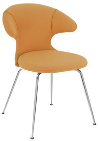 Židle Time Flies Barva nohou:: chromová, barva potahu:: oranžová