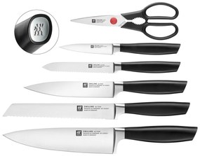 Zwilling All Star samoostřící blok s noži 7 ks, antracitový, 33780-500