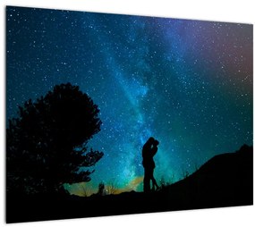 Obraz - Setkání pod hvězdami (70x50 cm)