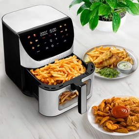 TESLA Electronics AirCook - Chytrá horkovzdušná fritéza 9 l 1700W/230V Wi-Fi