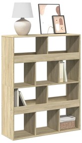 Knihovna dub sonoma 100 x 33 x 125,5 cm kompozitní dřevo 3309359