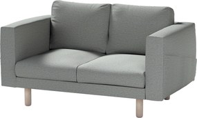 Potah na pohovku IKEA Norsborg 2-místná barva modrá látka pletený vzor