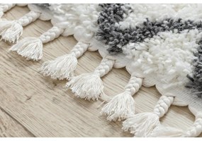 Kusový koberec Shaggy Elian krémový 160x220cm