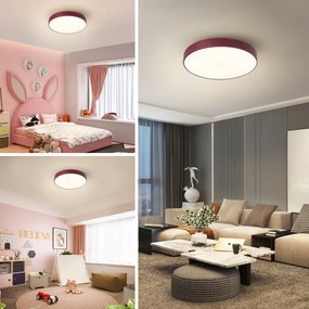 BRILAGI-LED Stm stropní svítidlo POOL LED/36W/230V 3000-6000K 30 cm burgundy+DO