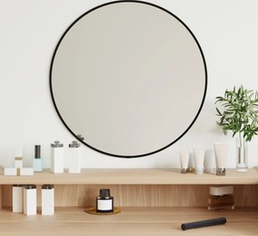 vidaXL Nástěnné zrcadlo Ø 50 cm kulaté [348181] Barva: Stříbrná