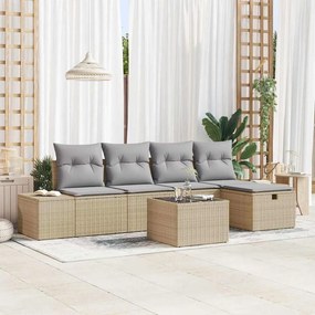 Set pohovek 5 ks polyratan 3360701