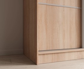 ADRK Furniture Šatní skříň s posuvnými dveřmi Keri 200 ADRK-SW-KER-200-SS
