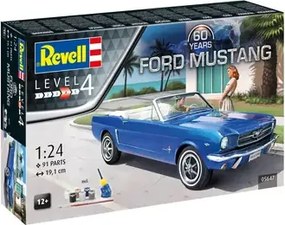 Revell Dárková sada Ford Mustang k 60. výročí / Plastikový model / 1:2