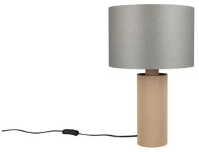 Šedo-béžová stolní lampa (výška 48 cm) Canio – Trio