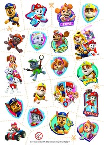 Jiri Models Sešit Tetování s aktivitami Tlapková patrola/Paw patrol 18x26cm