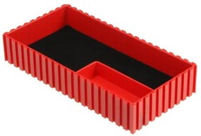 Plastová krabička na mikrometr 35-100x200 mm, červená