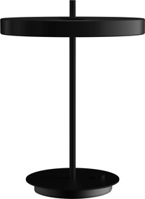 Stolní lampa Asteria s černým podstavcem černá
