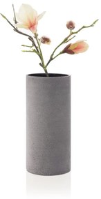 Šedá váza Blomus Bouquet, výška 29 cm